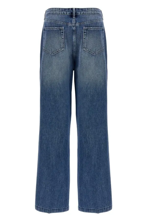 L'AGENCE Clayton H/r Wide Leg' Jeans