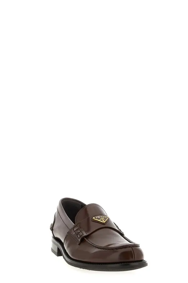 Prada Loafer 'brushed Leather