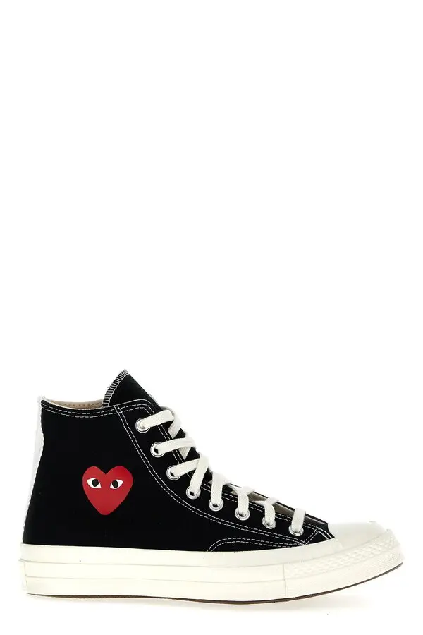 Play Comme Des Garcon Play X Converse Sneakers - Black