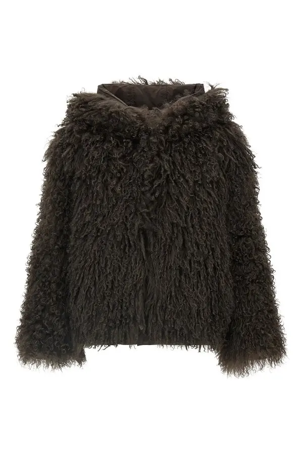 YVES SALOMON Reversible Fur Down Jacket