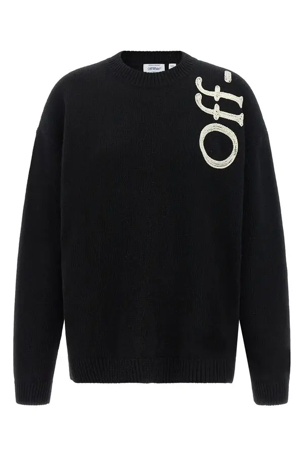 Off-White Vertical Bookish' Sweater