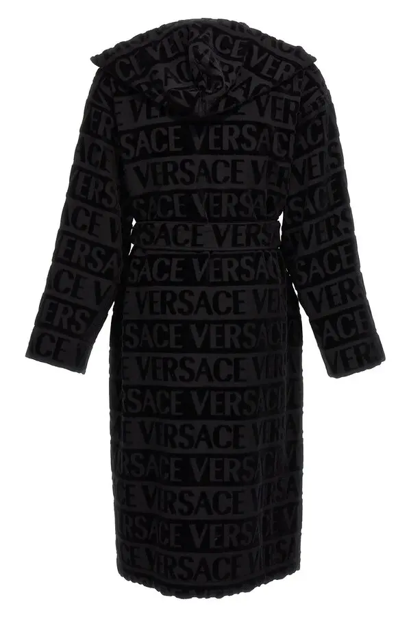 Versace Jacquard Terry Bathrobe