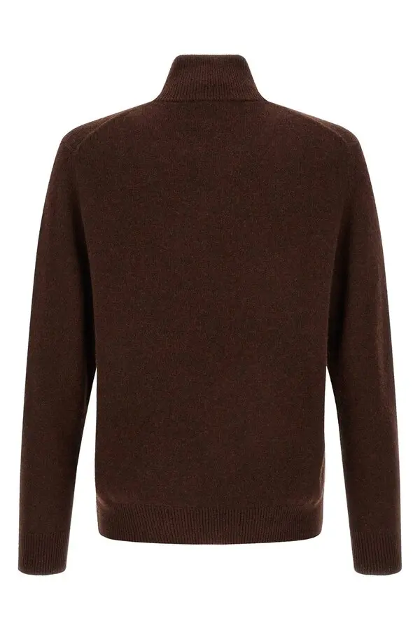 BALLANTYNE Classic Diamond Intarsia Cardigan