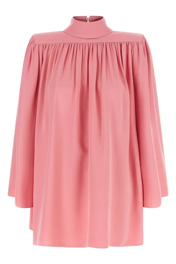 Valentino Garavani Cady Couture Plissé Shirt