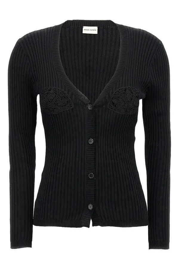 Magda Butrym Cardigan 'knitwear 08 - Black