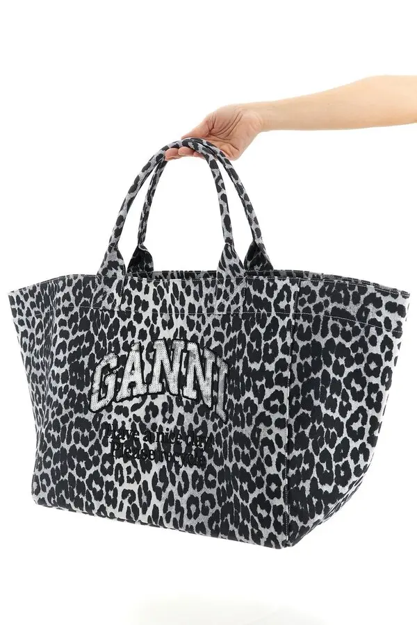 GANNI Grey 'xxl' Shopper