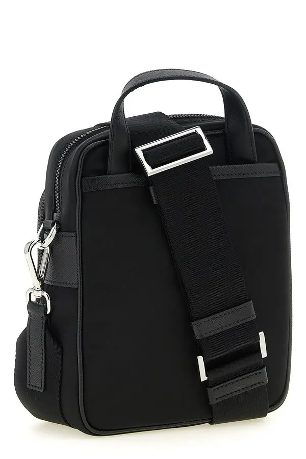Prada Crossbody Bag With Triangle Logo Detail