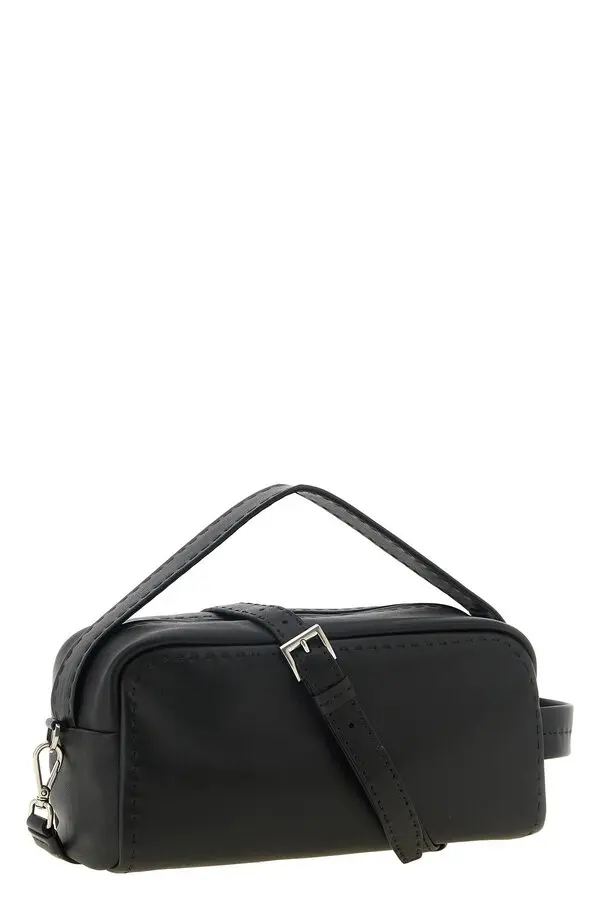 Prada Bandoliera' Leather Crossbody Bag