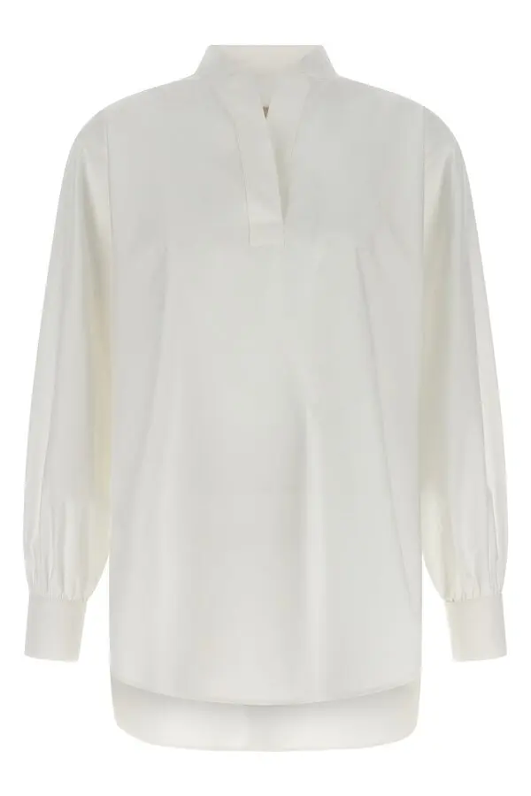 Valentino Garavani Top With Stand Collar