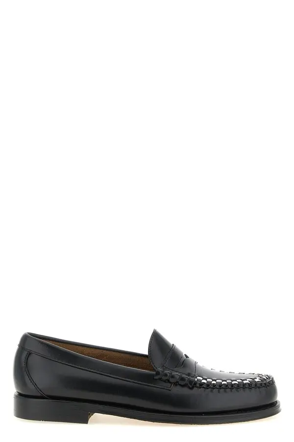 G.H. BASS & CO. G. H. Bass G. H. Bass Loafers With Woven Apron Detail