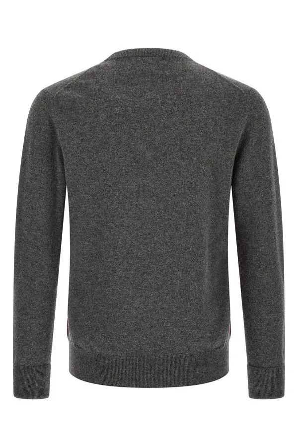 BALLANTYNE Classic Diamond Intarsia Sweater