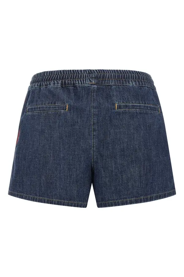 Valentino Garavani Chambray Denim' Shorts