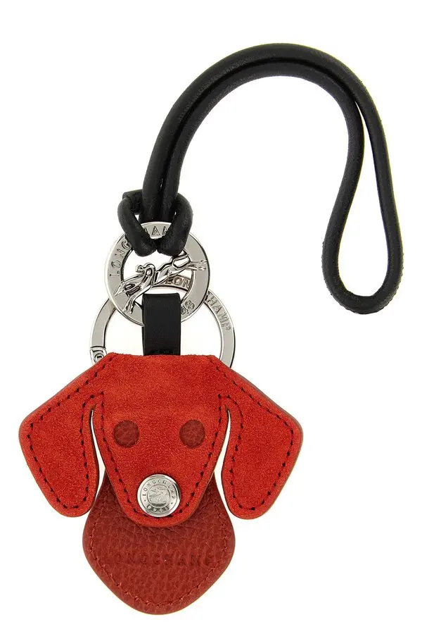 Longchamp Re-play' Keychain - Red