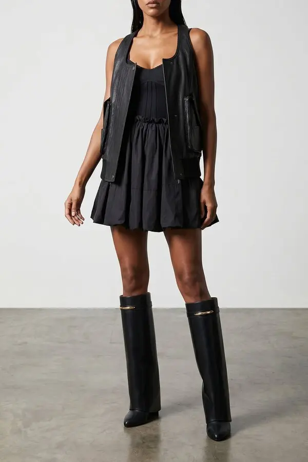 Givenchy Knee-high Boots With Metal Clasp