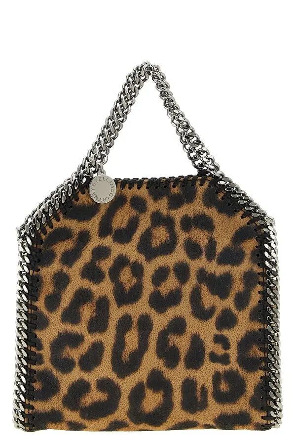 Stella McCartney Falabella' Tiny Handbag - Brown