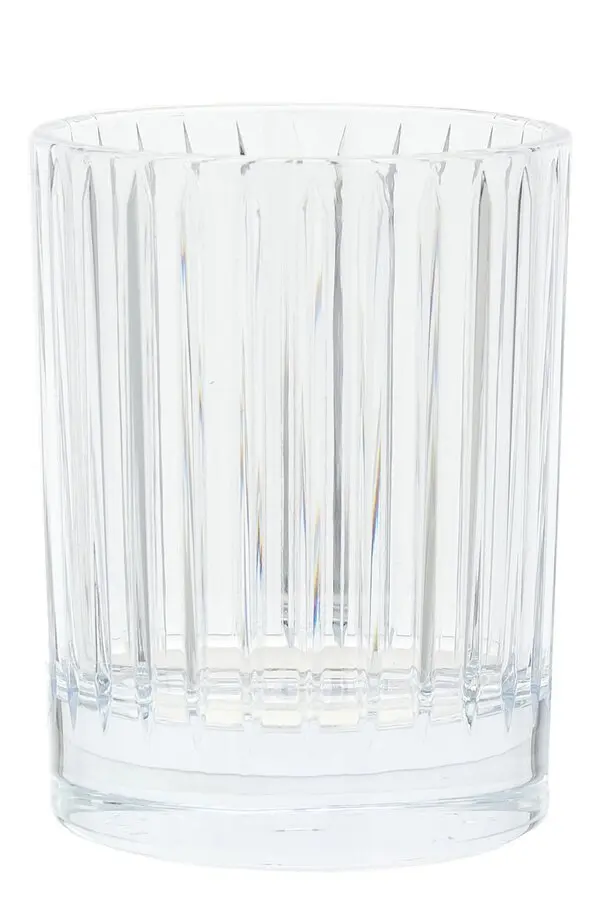 MARIO LUCA GIUSTI Tumbler With Faceted Design - Transparent