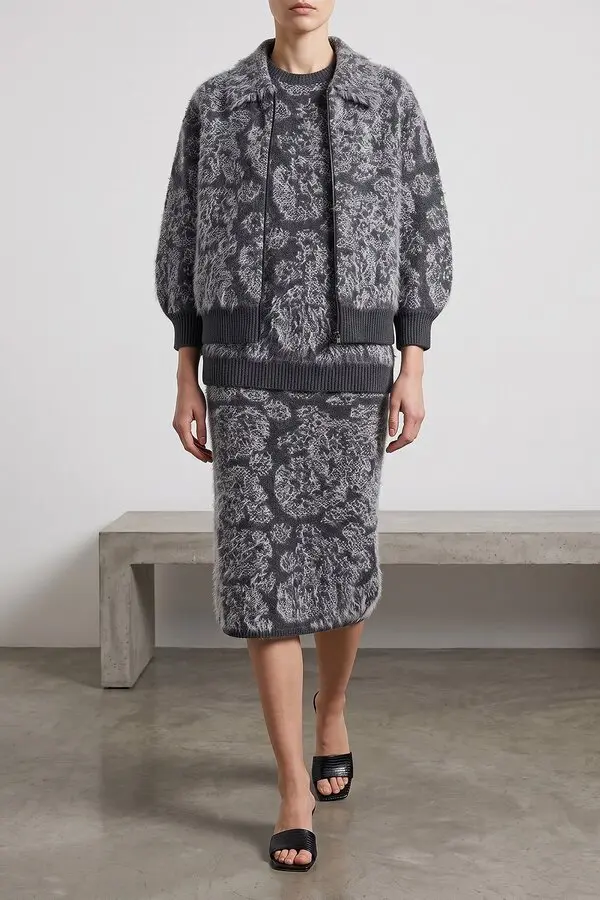 NUDE Jacquard Knit Sweater