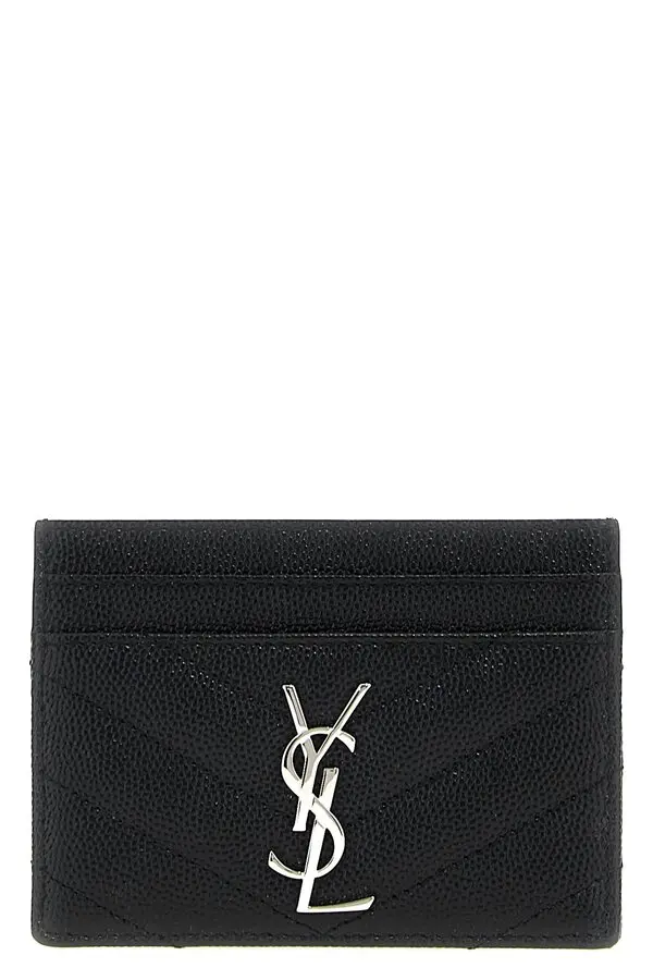 Saint Laurent Cassandre Matelassé Card Case
