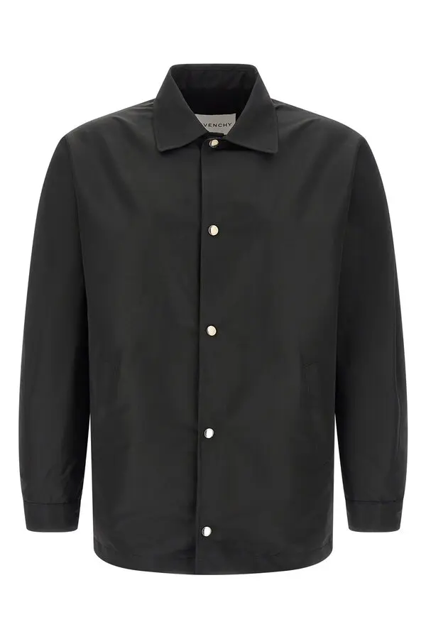 Givenchy Tonal Embroidered Coach Jacket