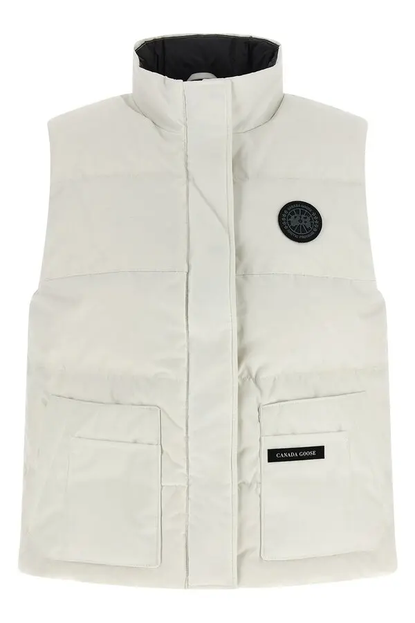 Canada Goose Vest With Black Disc Logo Detail
