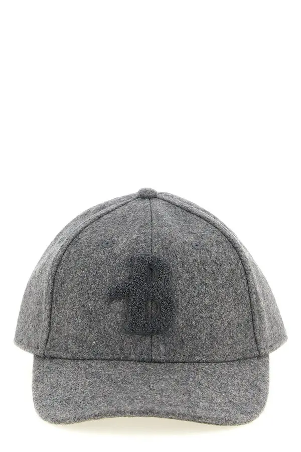 BALLANTYNE Monogram Patch Cap - Gray