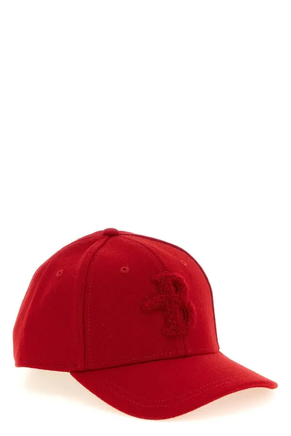 BALLANTYNE Monogram Patch Cap - Red
