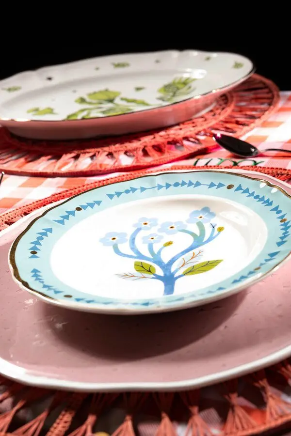 BITOSSI Serving Plate 'piatto Portata Tondo Botanica