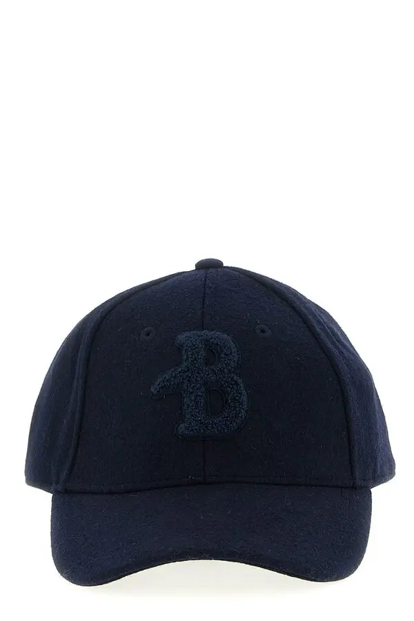 BALLANTYNE Embossed Logo Baseball Cap - Blue