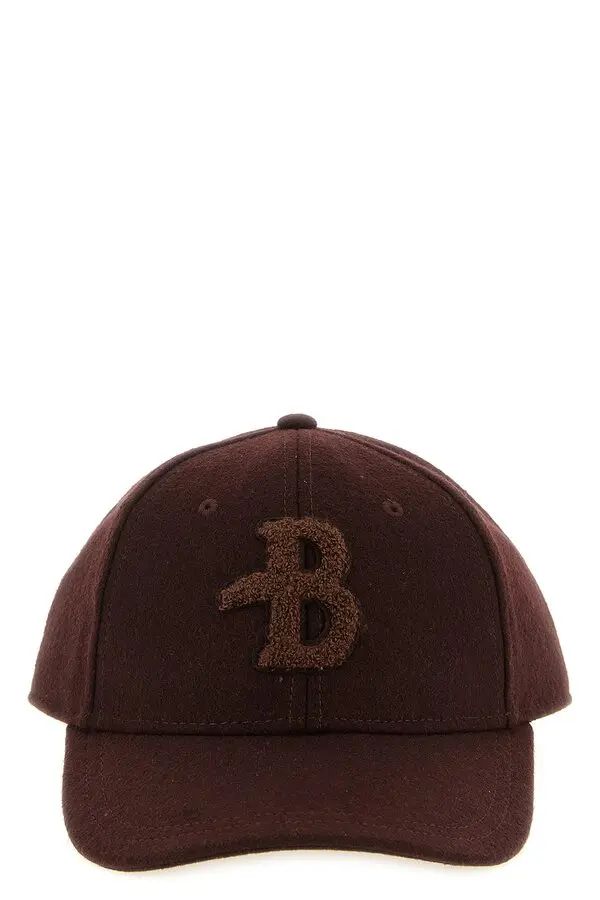 BALLANTYNE Monogram Patch Baseball Cap - Brown