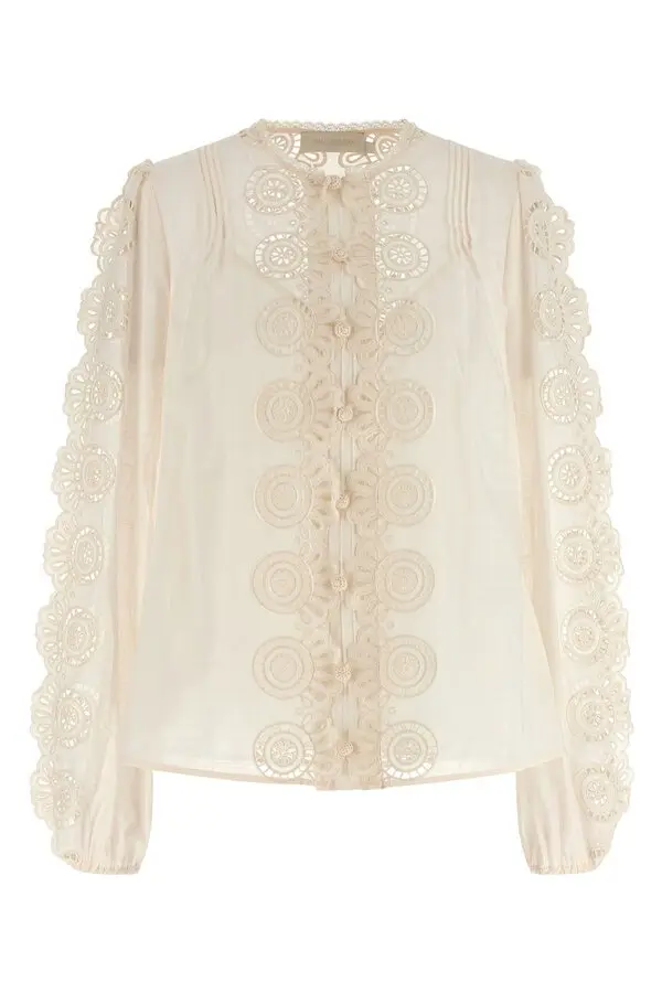 Zimmermann Blouse 'lucky Embroidered Blouse
