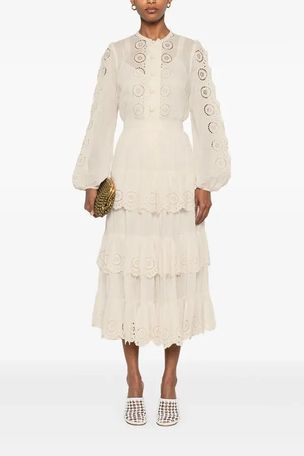 Zimmermann Blouse 'lucky Embroidered Blouse