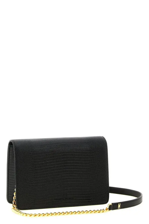 Elisabetta Franchi Reptile-effect Crossbody Bag