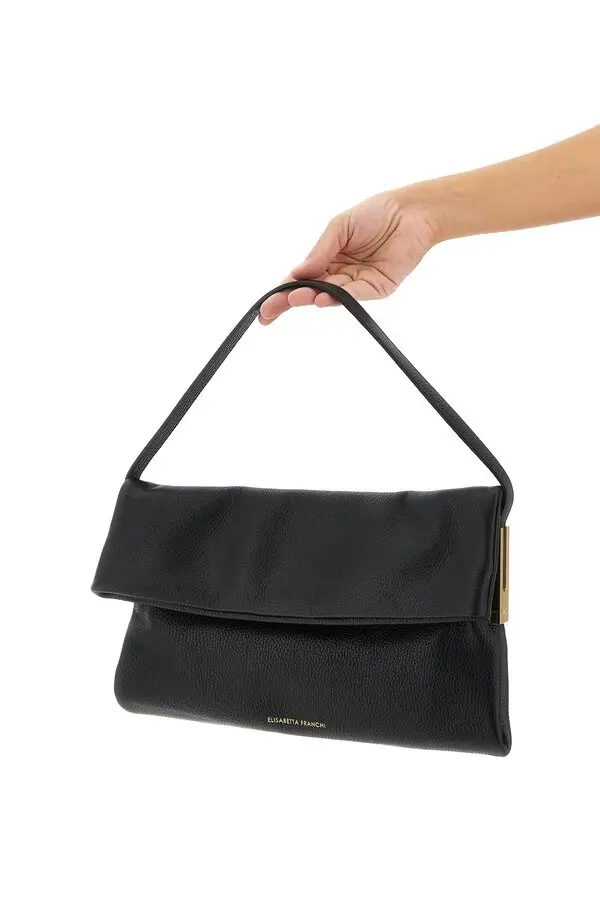 Elisabetta Franchi Shoulder Bag 'logo Embossed