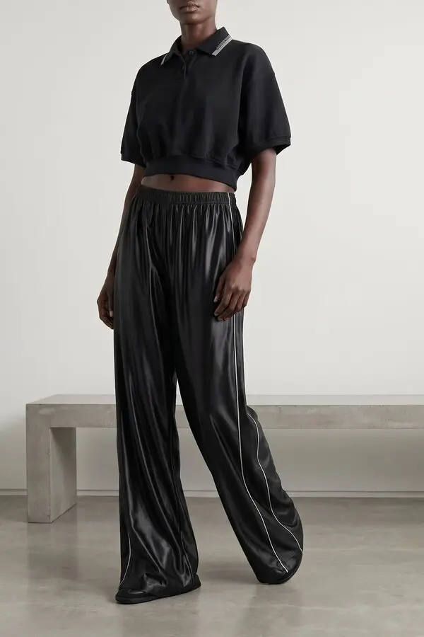 Alexander Wang Polo 'cropped Cinched