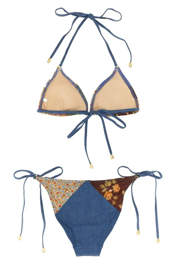 Zimmermann Bikini 'lucky Cotton Mini Tri