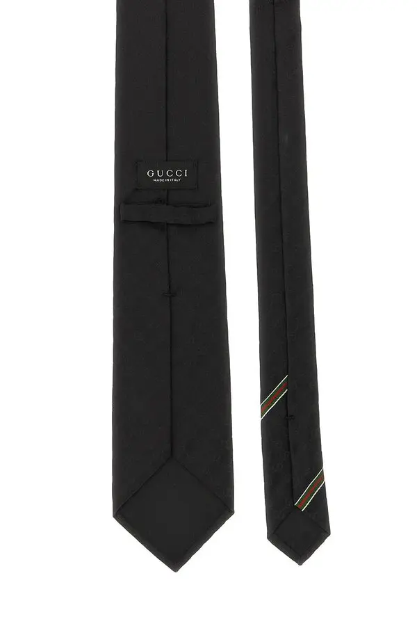 Gucci Gg' Jacquard Silk Tie
