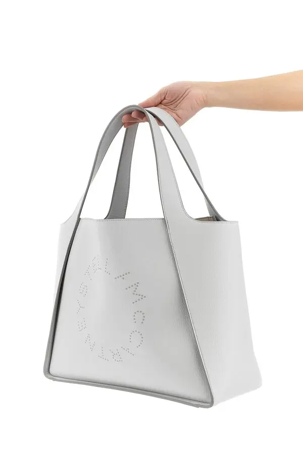 Stella McCartney Tote Bag With Perforated Logo