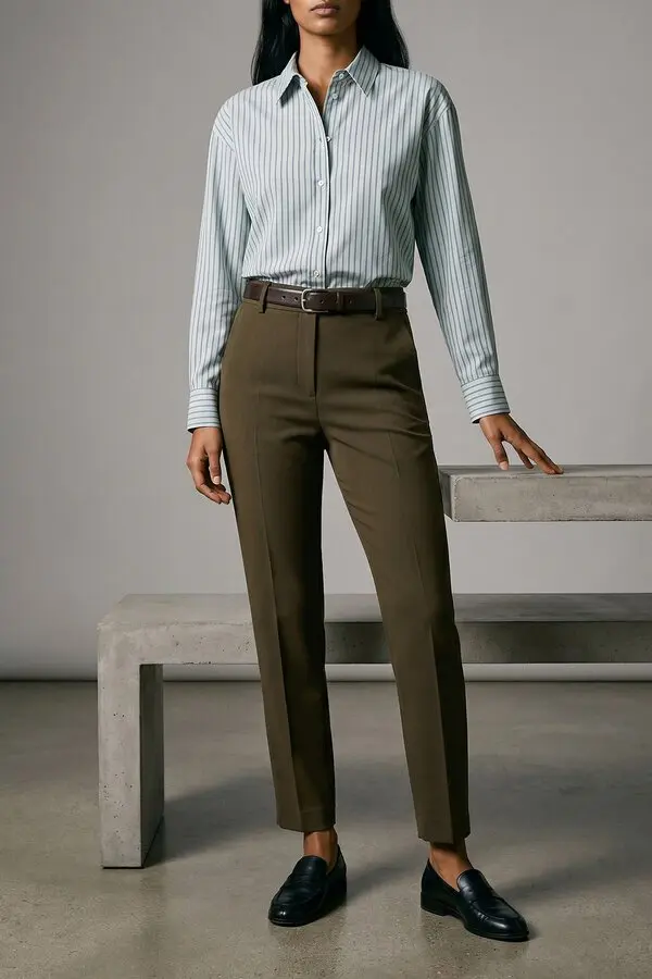 Alberto Biani Trousers With Elasticated Waistband