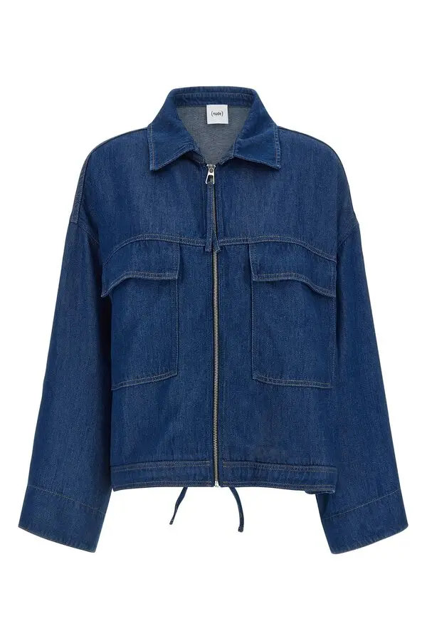 NUDE Blake Jacket With Zip Closure