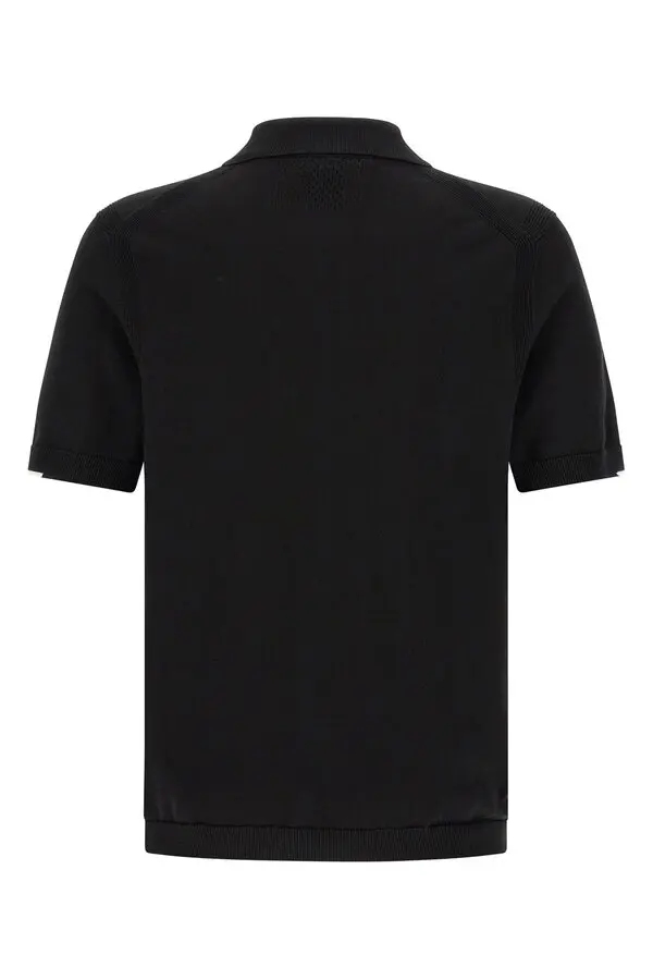 Hugo Boss Polo Shirt With Zip Closure