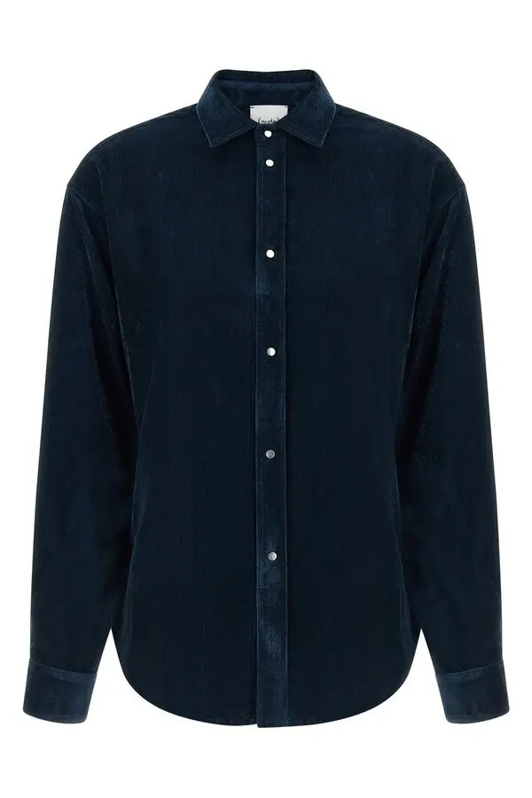 NUDE Velvet-touch Ribbed Shirt