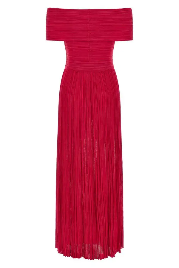 ANTONINO VALENTI Long Dress With Sculptural Knot