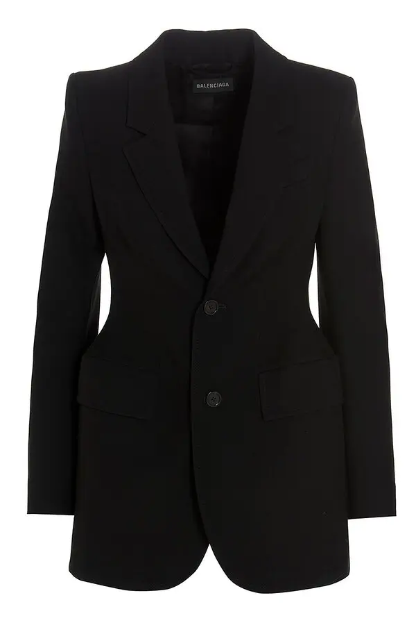 Balenciaga Blazer 'hourglass - Black