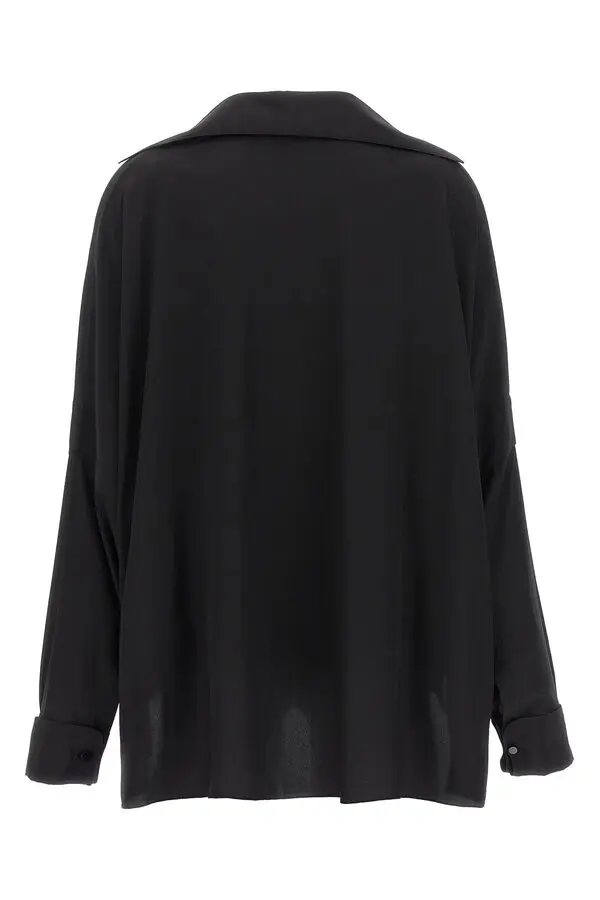 TOM FORD Stretch Crepe De Chine Oversize' Shirt