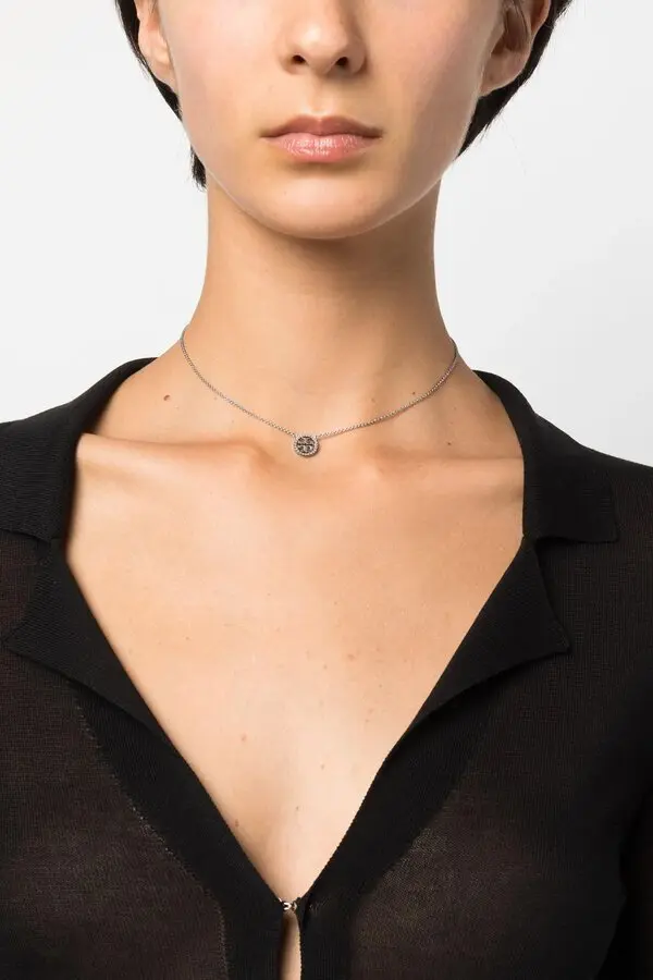 Tory Burch Miller Pavé Necklace