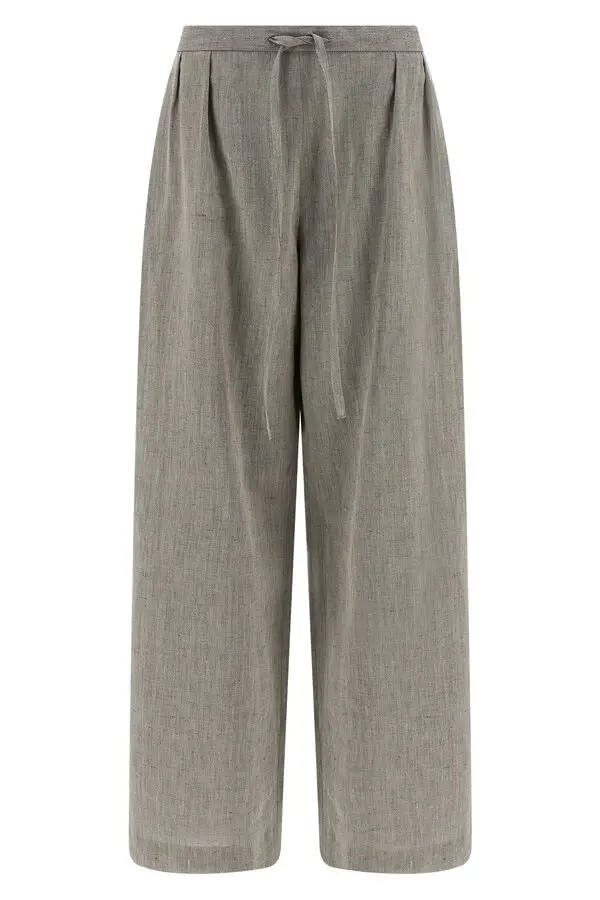 LOULOU STUDIO Clark Trousers Drawstring Detail