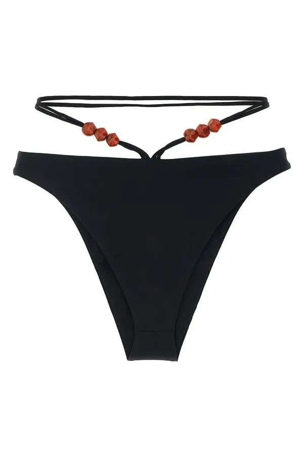 Magda Butrym Bikini Bottom With Beaded Details