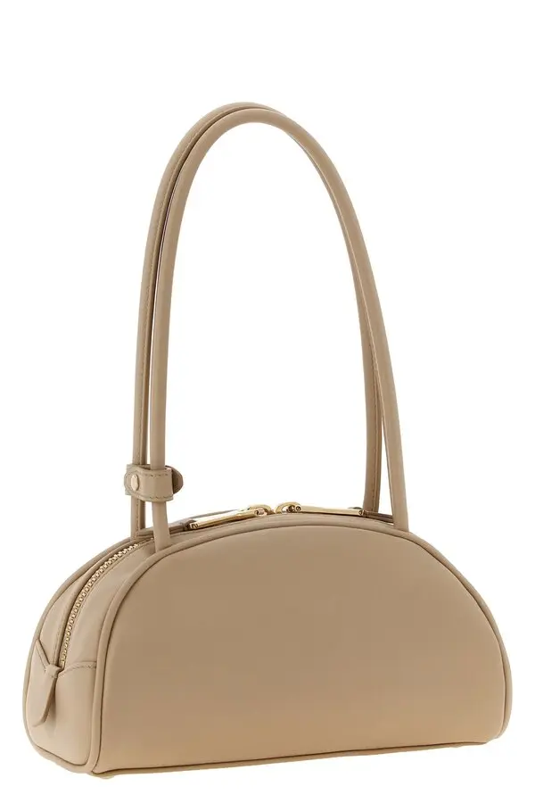 Miu Miu Small 'beau' Shoulder Bag - Beige