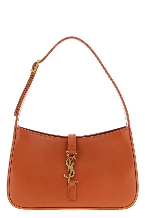 Saint Laurent Le 5 À 7' Small Shoulder Bag - Orange