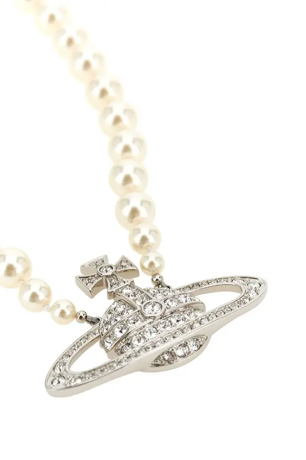 VIVIENNE WESTWOOD Man. Bas Relief Pearl Necklace